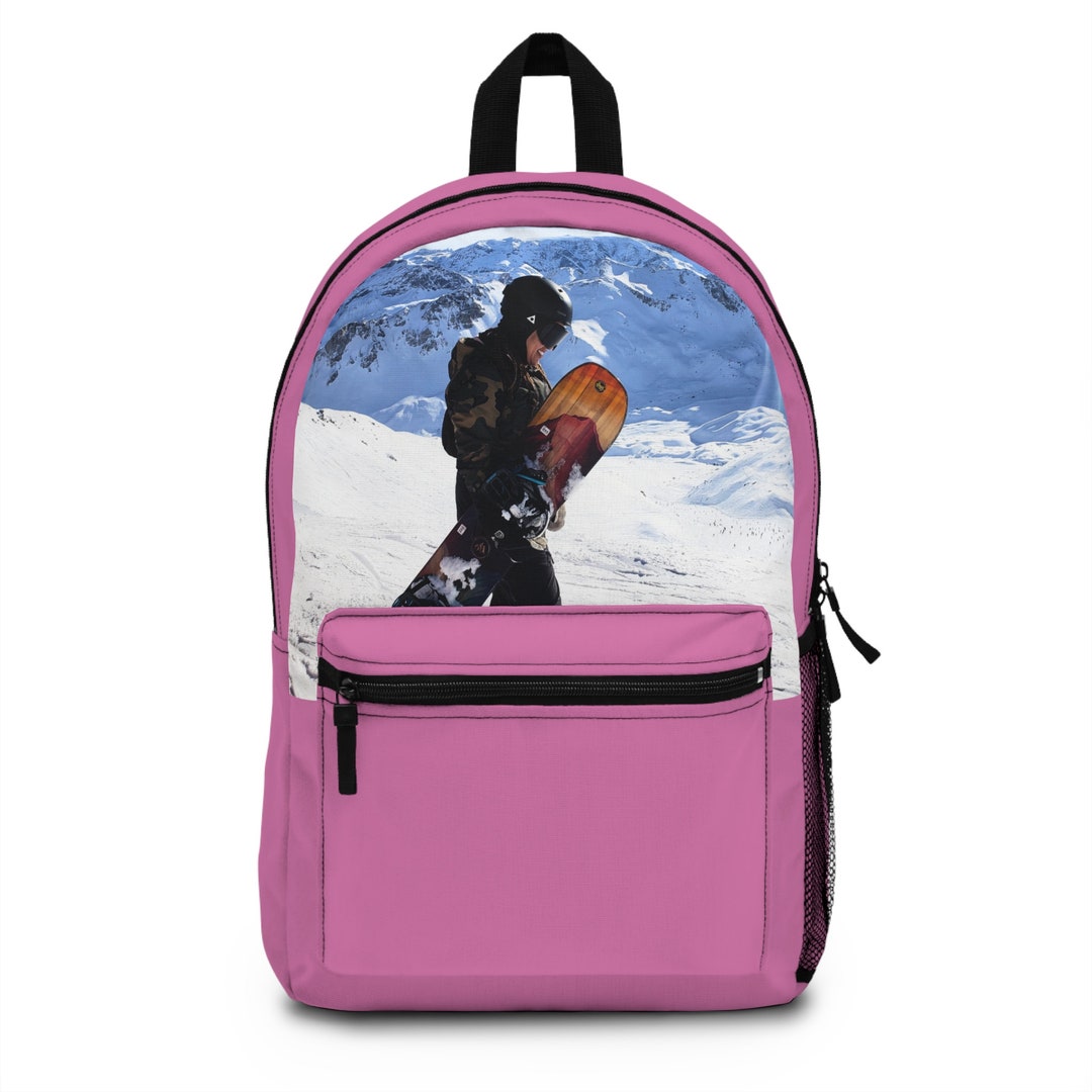 Personalized Snowboard Backpack. Snowboard Back to School. Snowboard ...