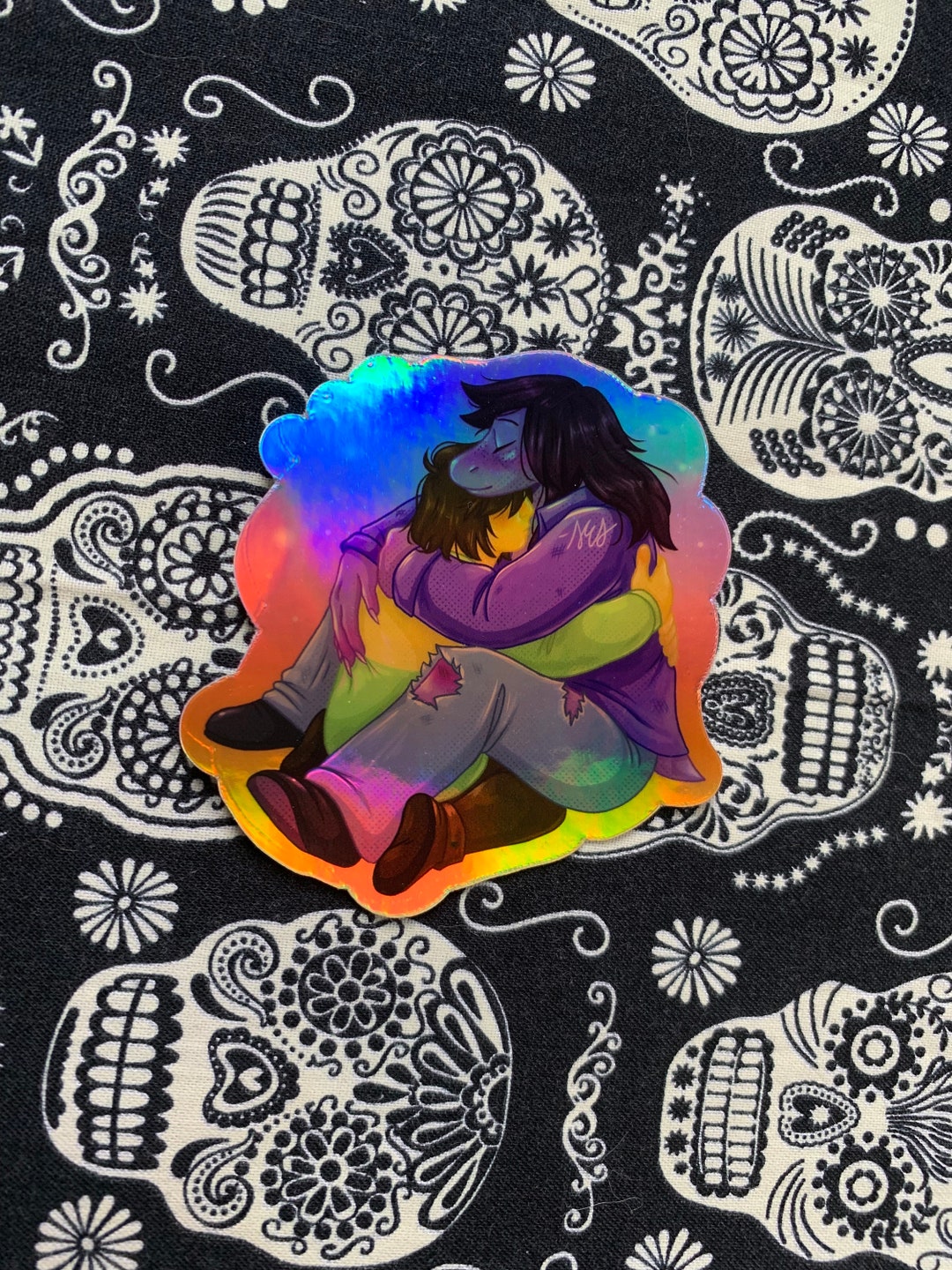 Kris & Susie ~ Deltarune Holographic Stickers - Etsy