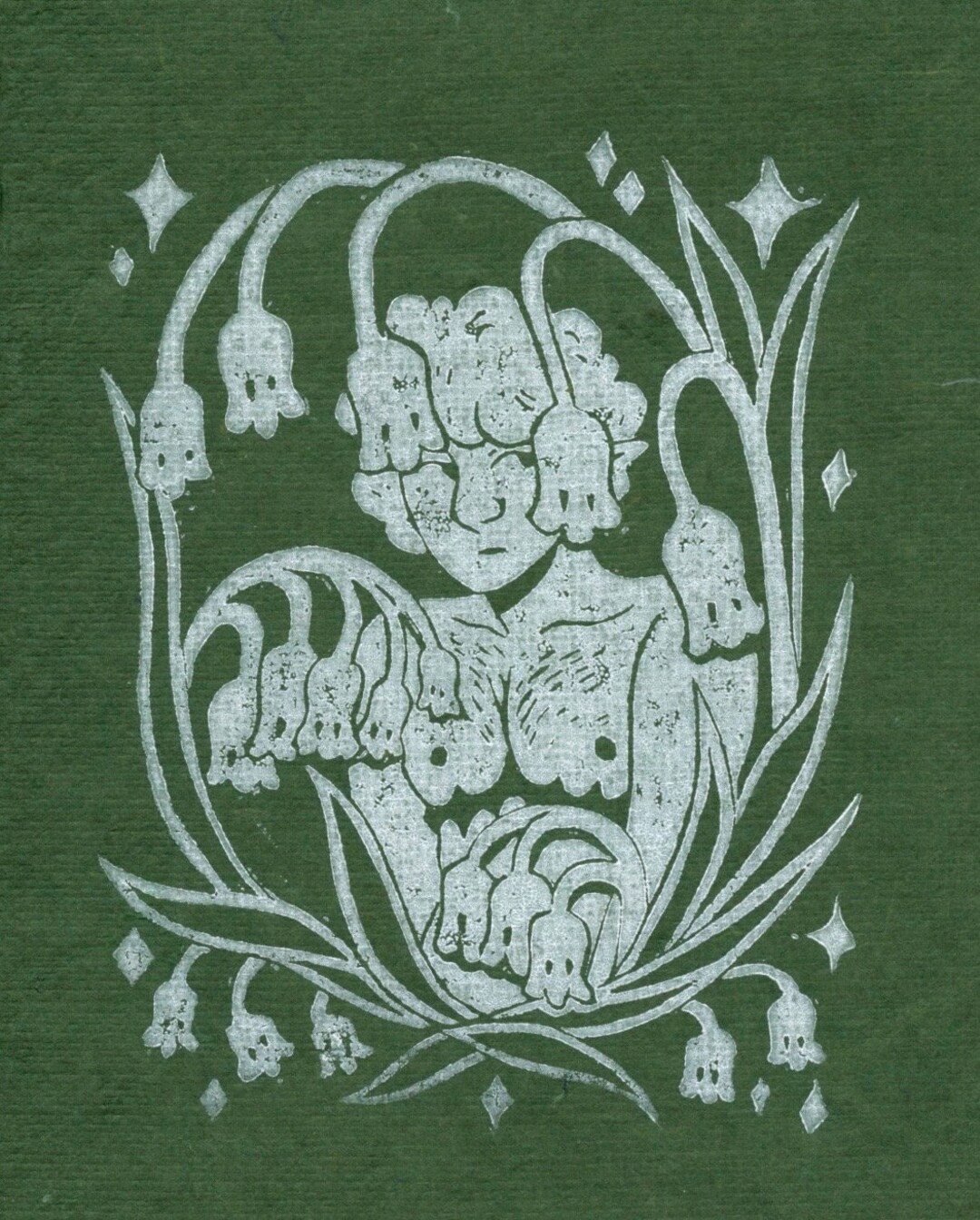 Lily of the Valley ~ Linocut Prints - Etsy