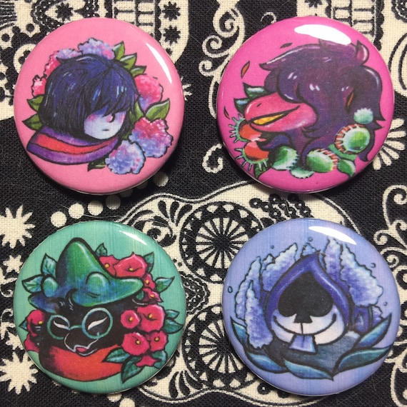 Deltarune Buttons | Etsy