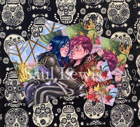 Piltovers Finest Arcane Art Prints Etsy