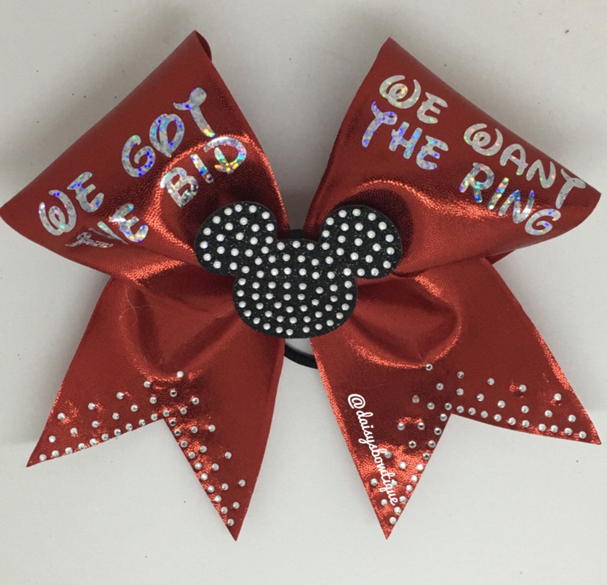 Mickey Bid Bow | Etsy