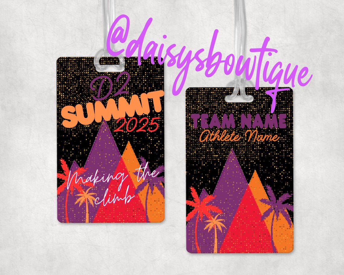 D2 Summit Bag Tag - Etsy