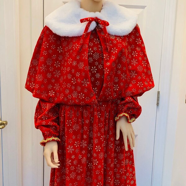 Mrs Claus Costume - Etsy