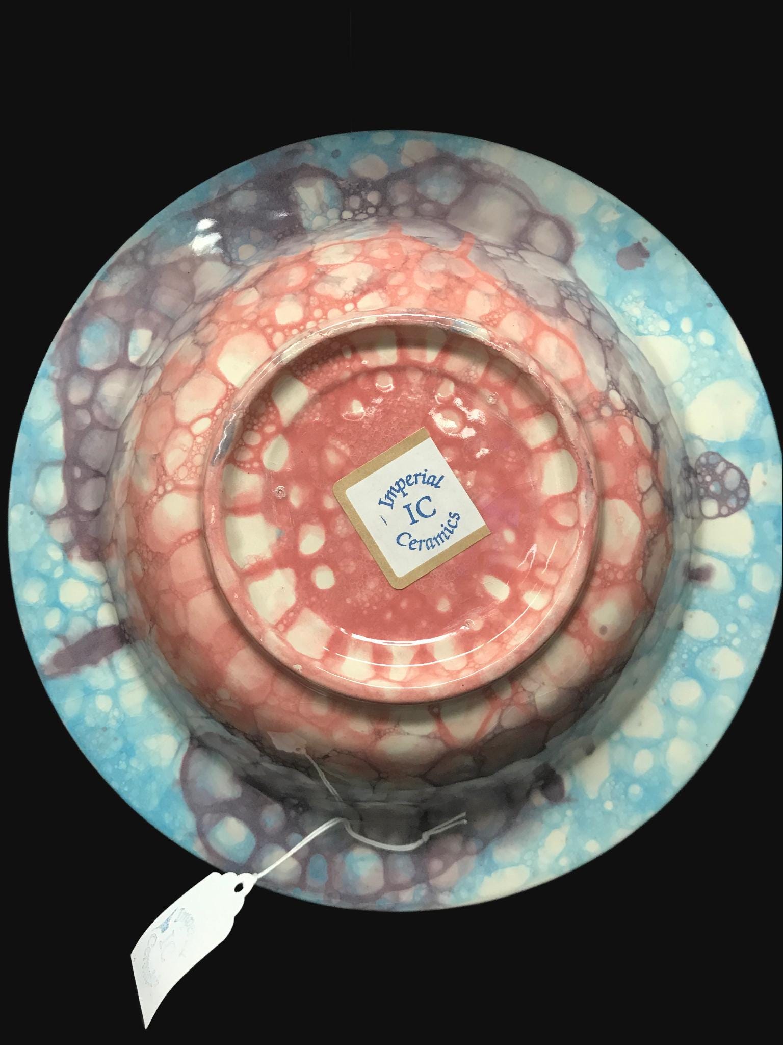 Ceramic Bubble Glazed Bowl - Etsy