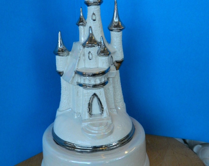 Ceramic Castle Cake Topper - Etsy