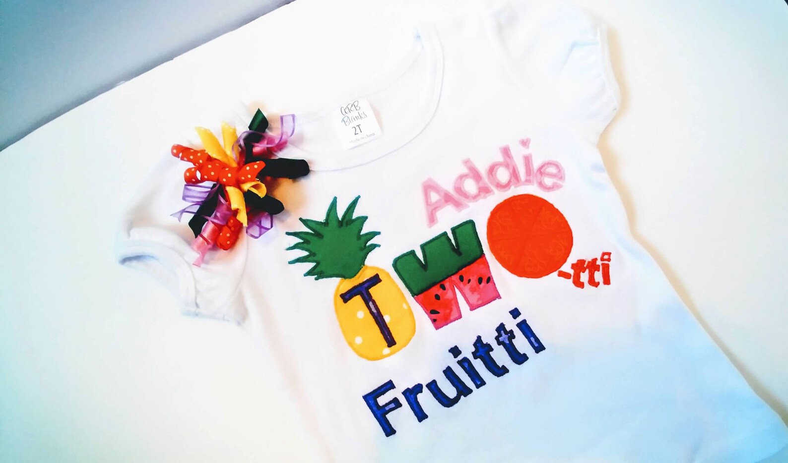 Two-tti Frutti Birthday Cutie Shirtpersonalized Two-tti - Etsy