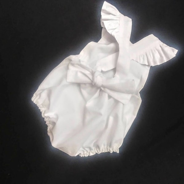 Ruffle Romper Baby - Etsy