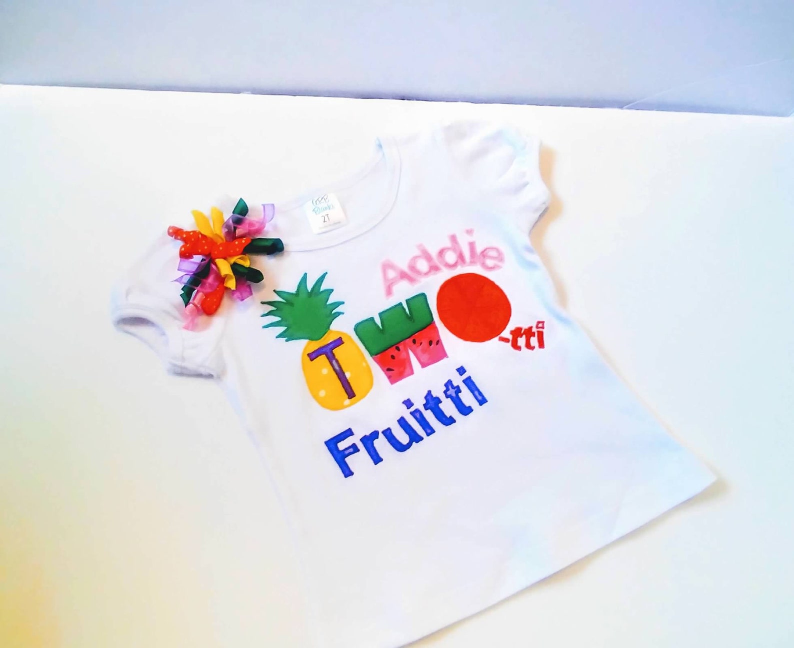 Two-tti Frutti Birthday Cutie Shirtpersonalized Two-tti - Etsy