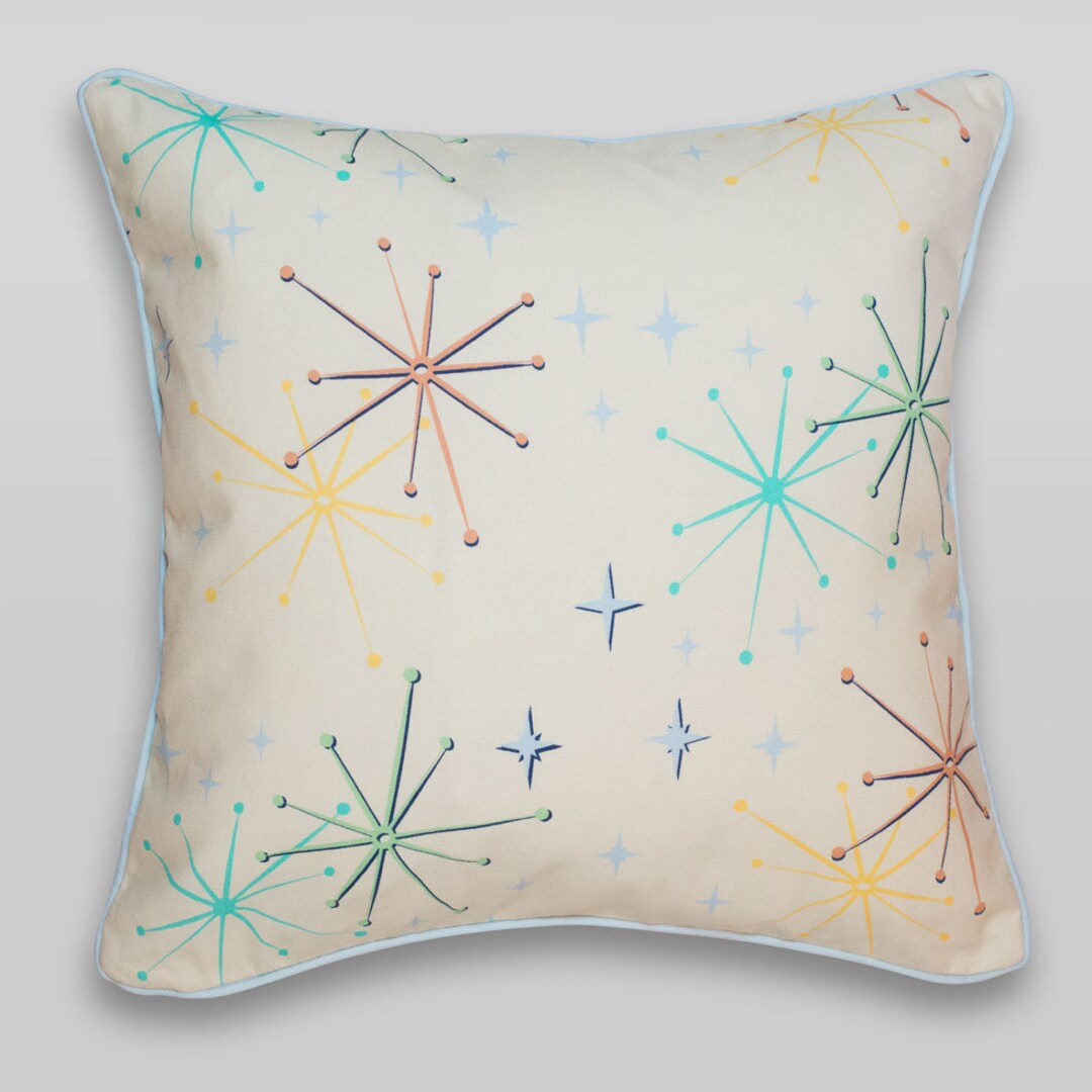 Mid Century Cushion Telstar Design - Etsy