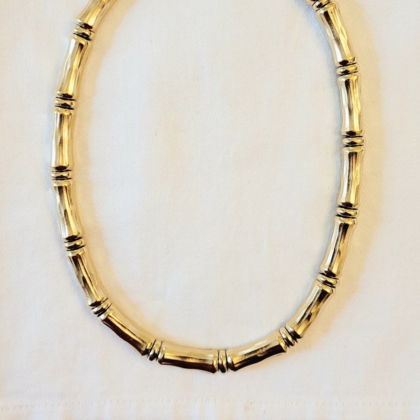 Bamboo Necklace - Etsy