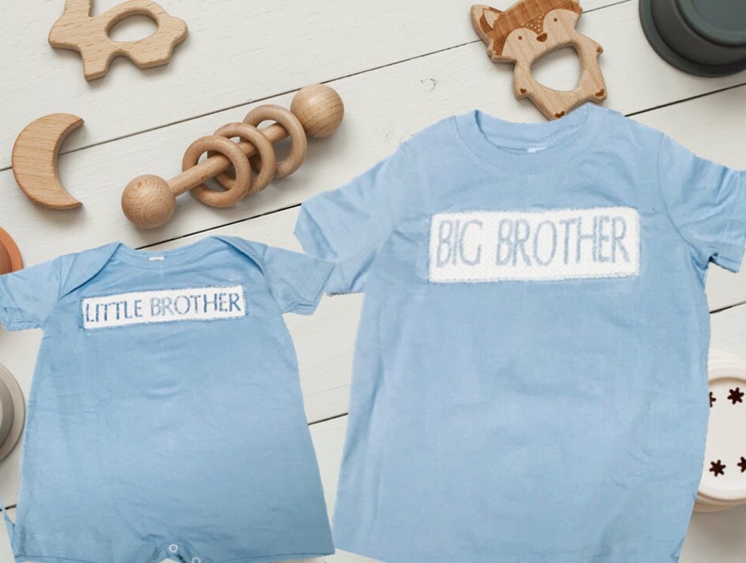 Faux Smock Big Brother Little Brother Set W/optional Shorts - Etsy