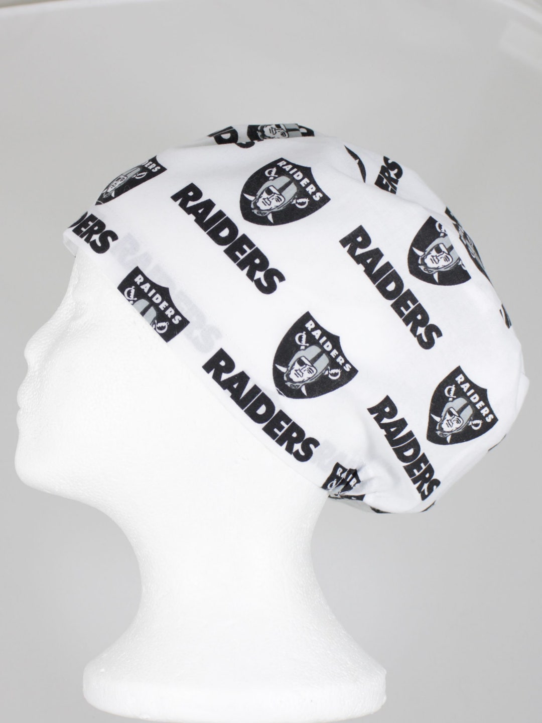 Surgical Scrub U Hat for Women - Las Vegas Raiders - Etsy