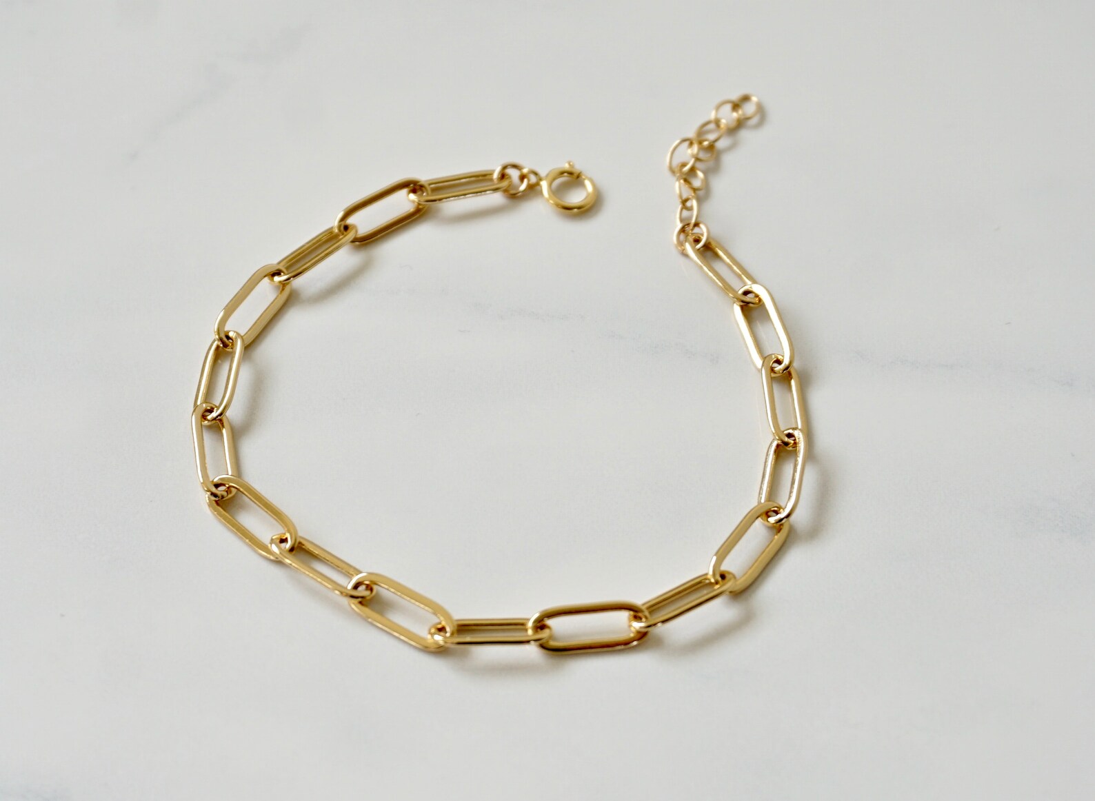 Chunky Chain Bracelet Thick Large Link Chain Stacking | Etsy