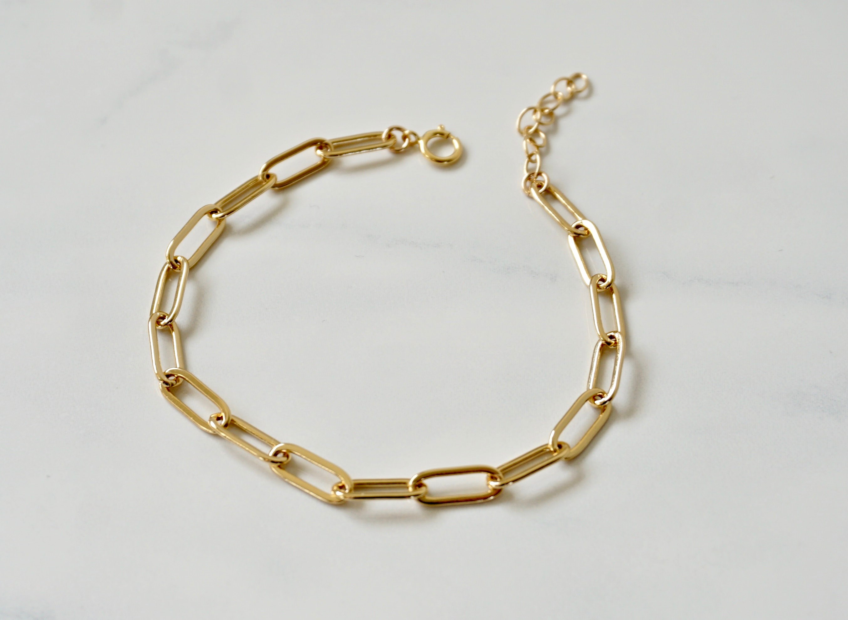 Chunky Chain Bracelet Thick Large Link Chain Stacking | Etsy