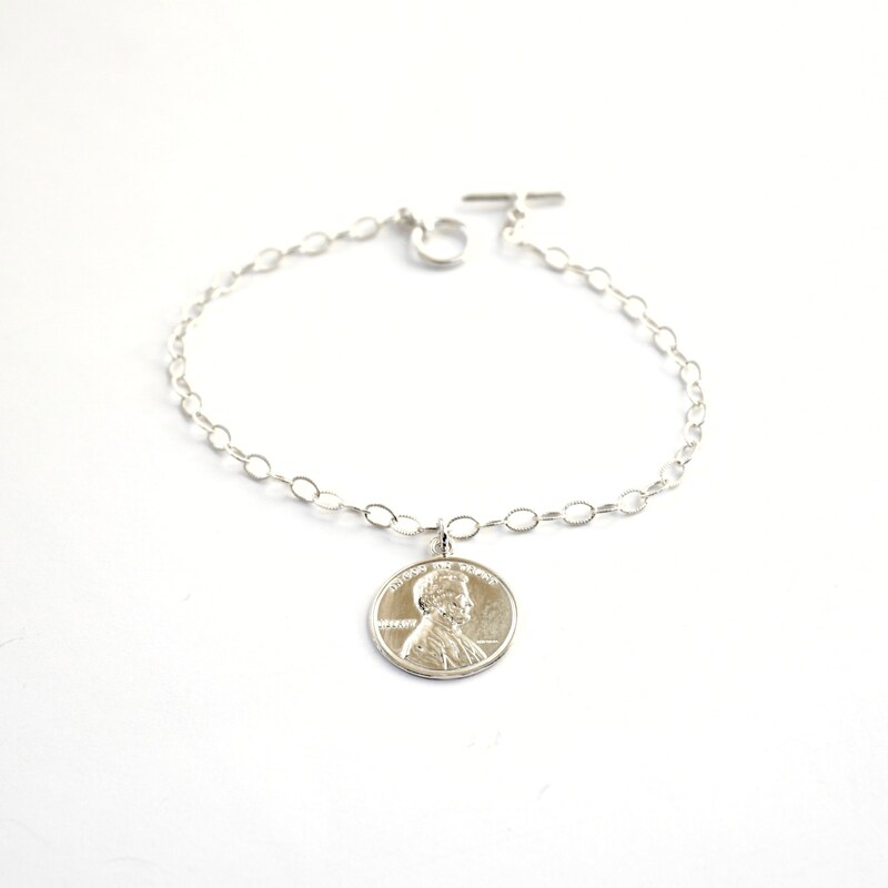 Penny Charm - Etsy