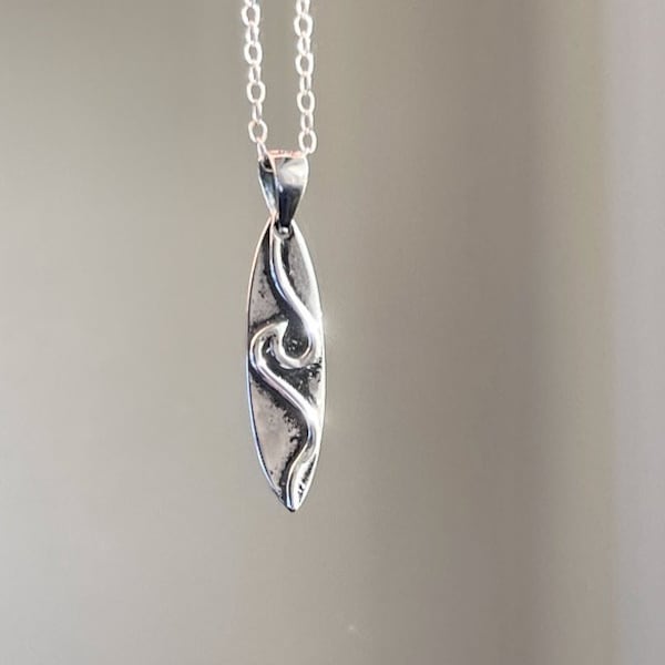 Wave Pendant - Etsy