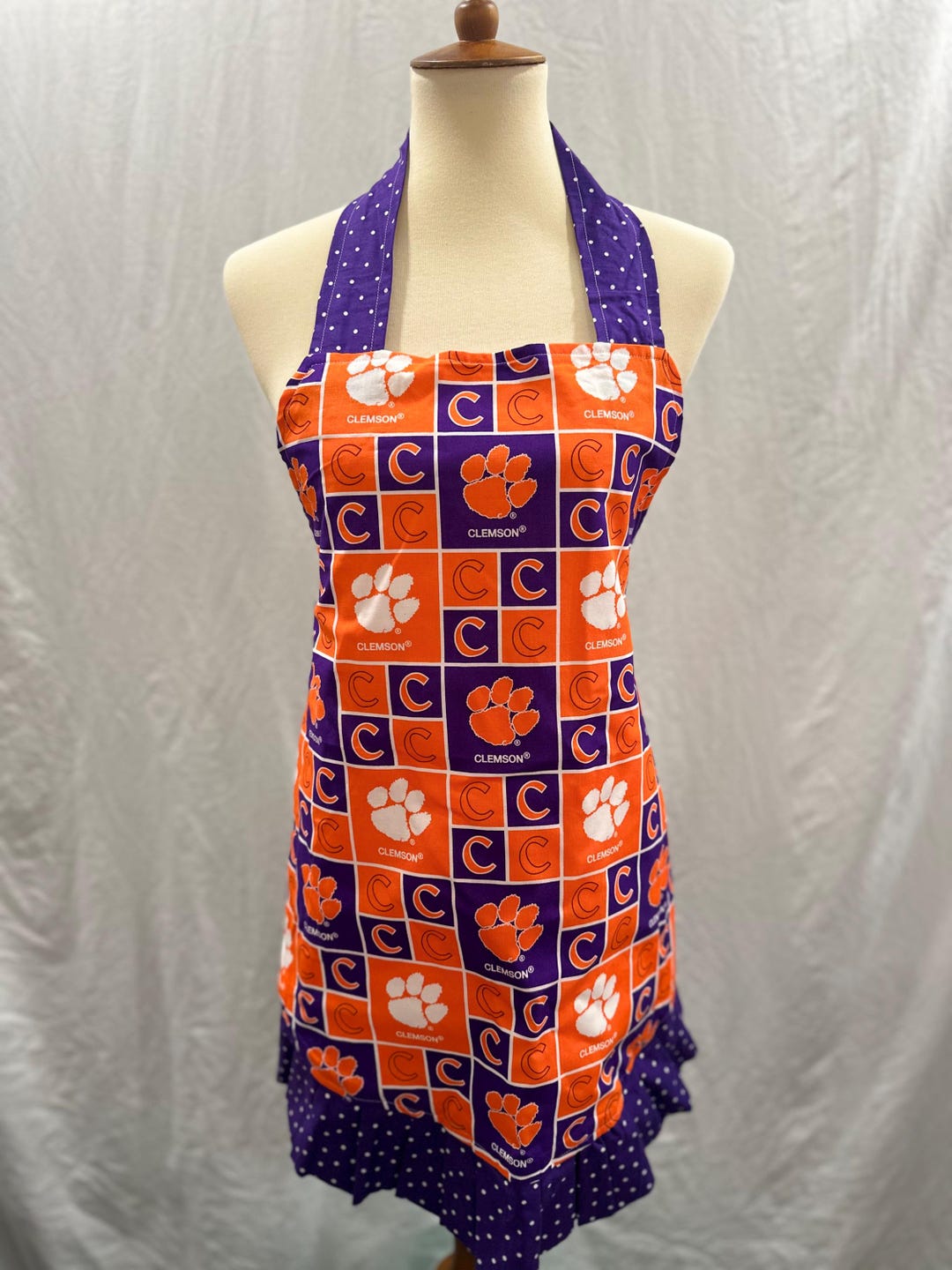 Clemson Tigers Apron - Etsy