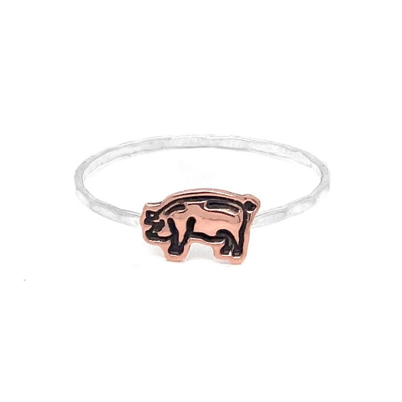 Pig Ring - Etsy