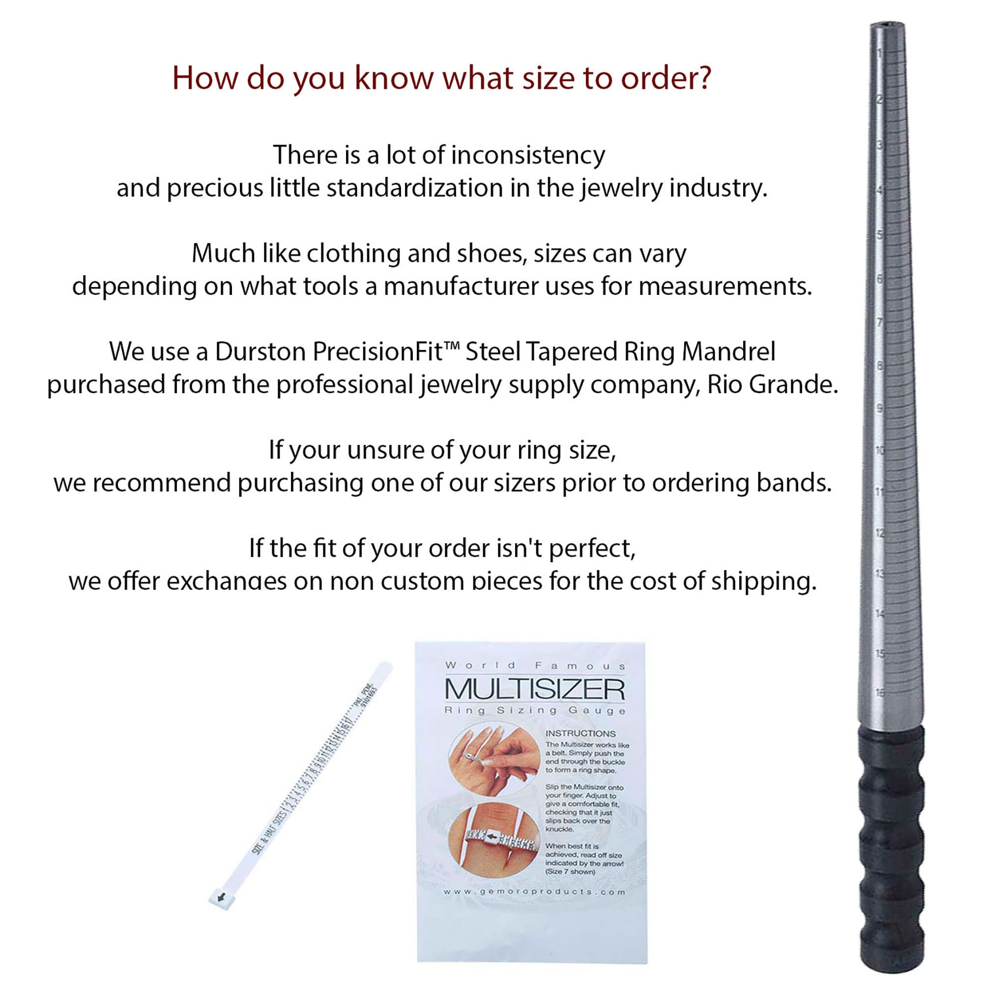 Ring Size Chart Ring Sizer Ring Sizing Tool Ring Size - Etsy UK