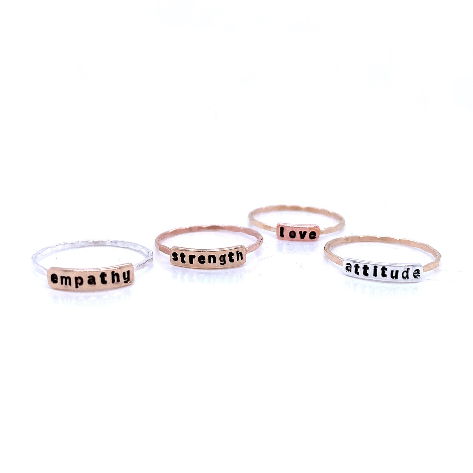 Personalized Jewelry Custom Word Ring Custom Name Ring - Etsy