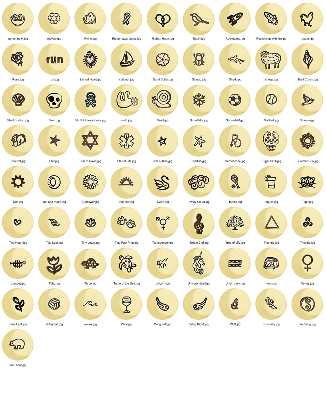 Basic Symbols - Etsy