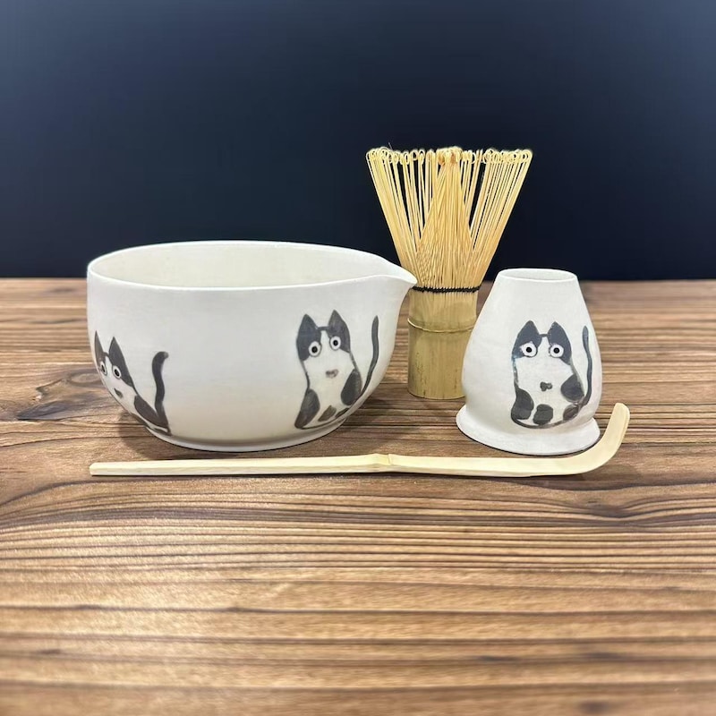 Cat Hand Painted Tea Cup - Etsy