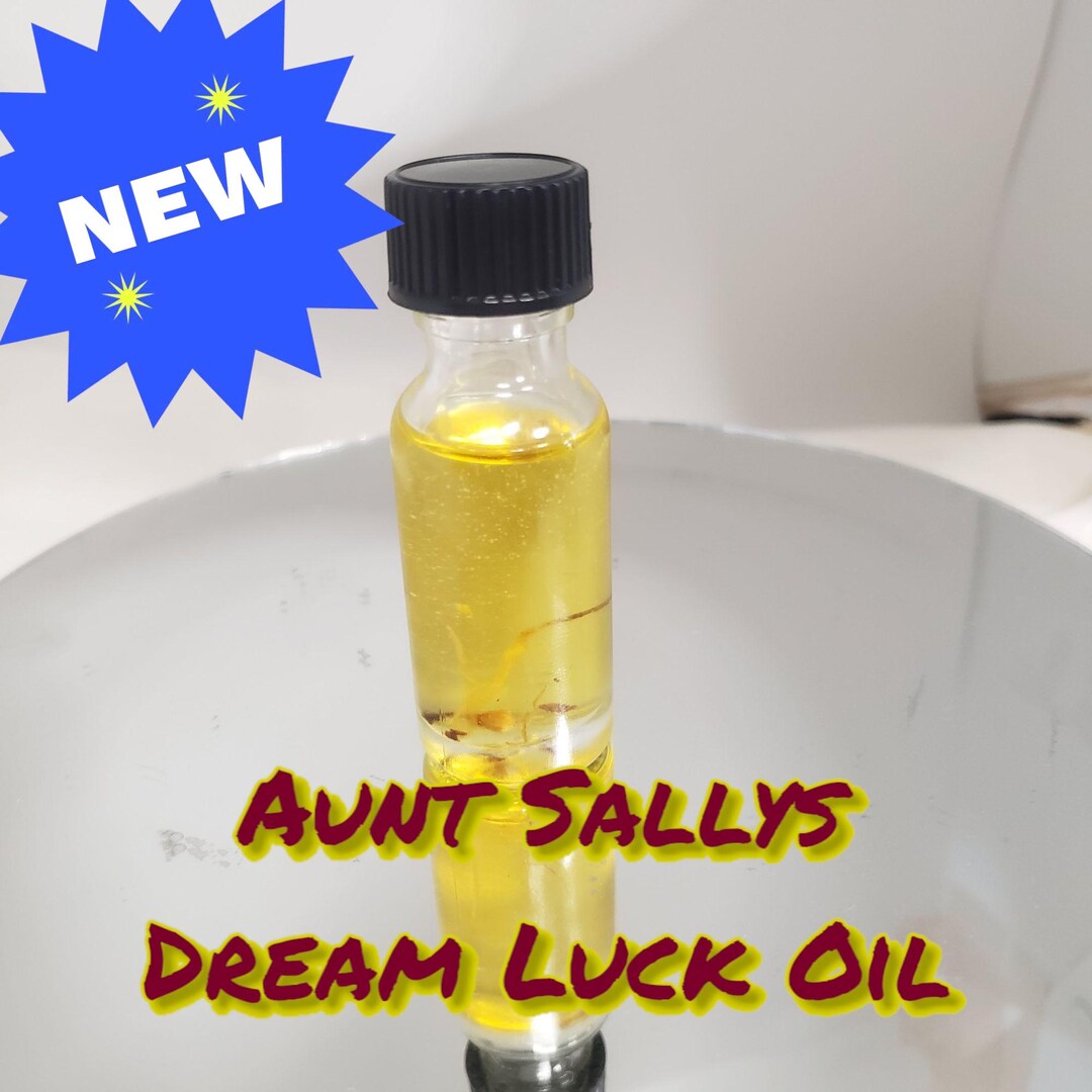 Lucky SALLYS DREAM OIL- Rare Vintage Recipe Lottery Gambling Tips ...