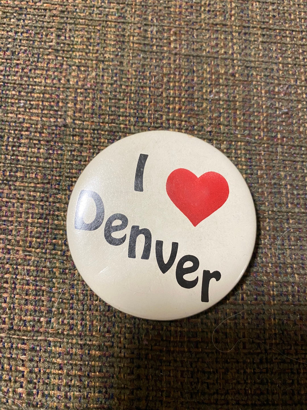 I Love Denver Pin - Etsy