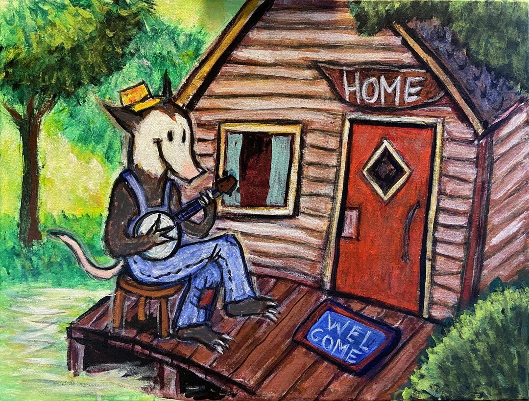 Banjo Possum - Etsy