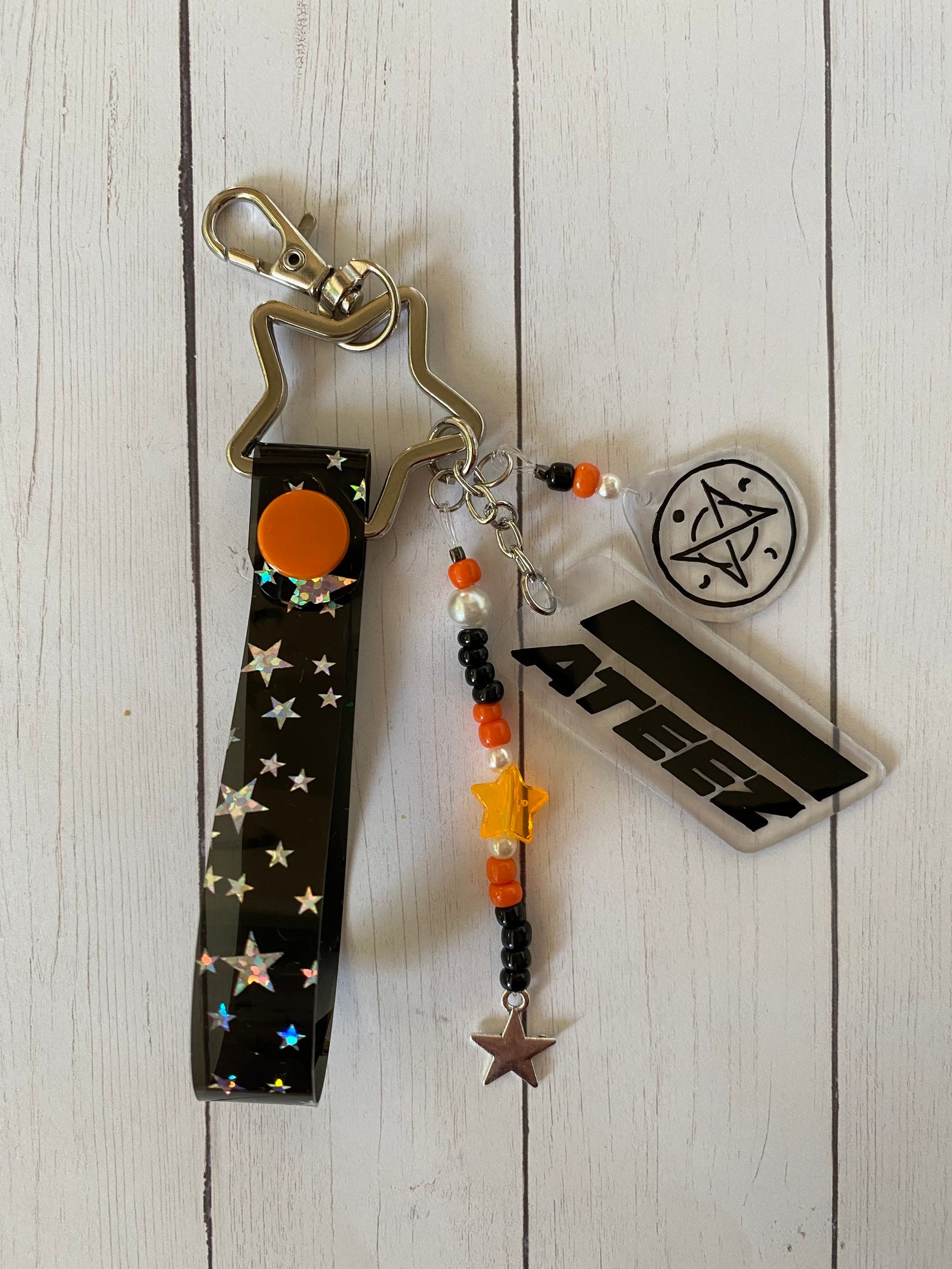 ATEEZ KPOP Keychain various Colors ATINY - Etsy