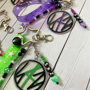 Stray Kids KPOP Keychain - SKZ - Stay - Etsy