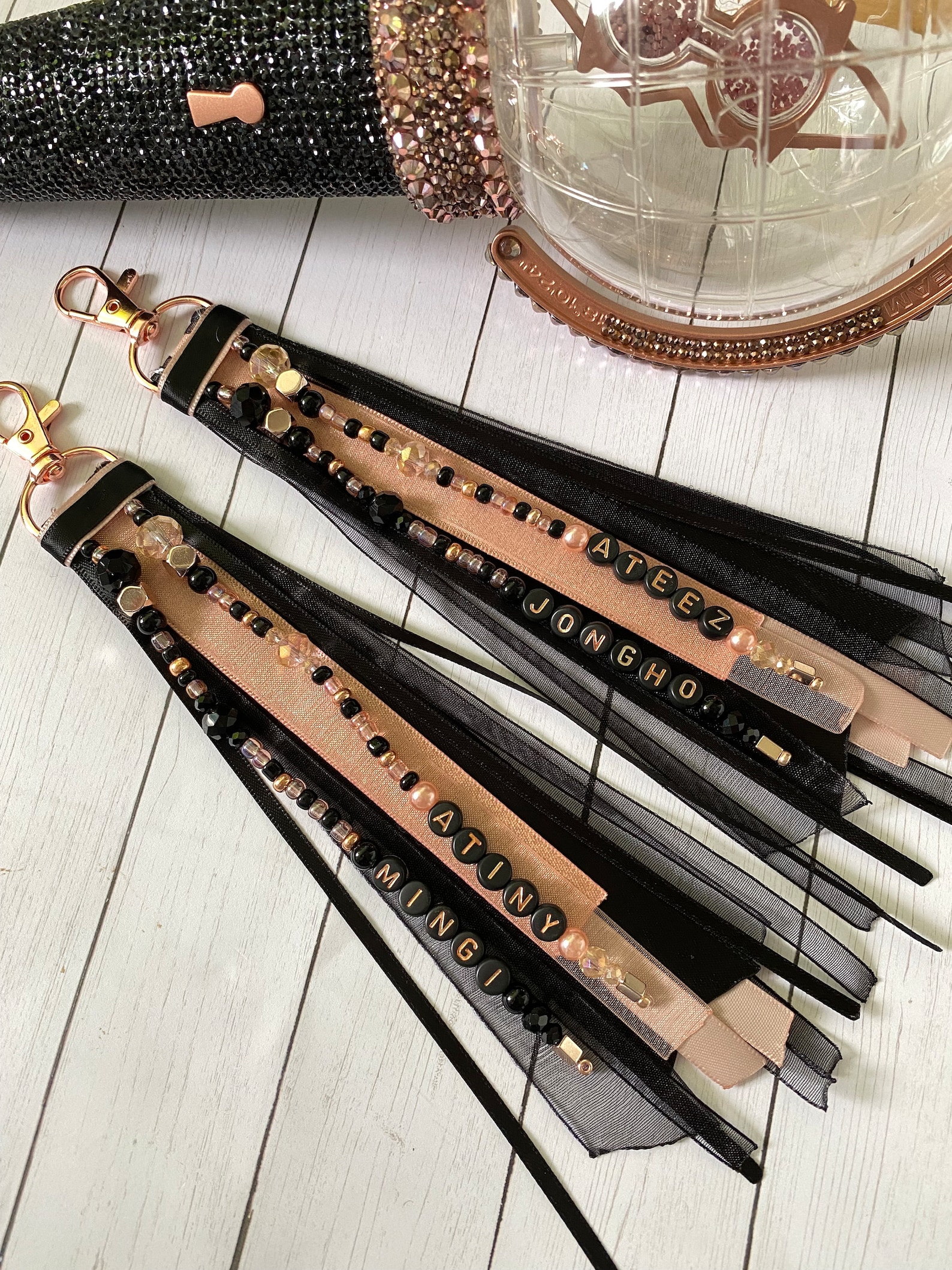 ATEEZ Kpop Lightstick Tassel ATINY Lightiny Accessory V1 Version 1 - Etsy