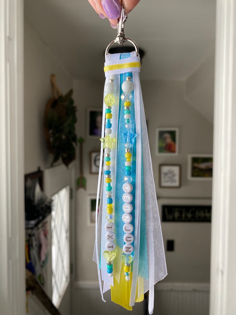 TXT Kpop Lightstick Tassel MOA Moabong Accessory - Etsy