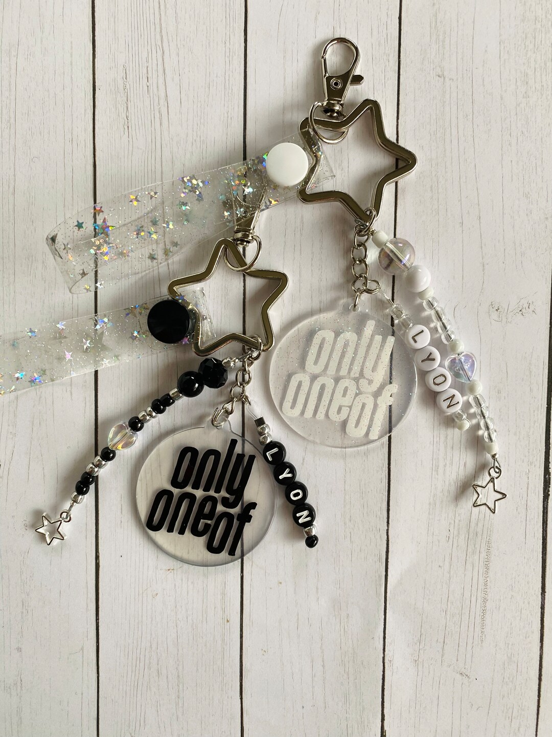 Onlyoneof OOO KPOP Keychain - Lyon Accessory - Etsy