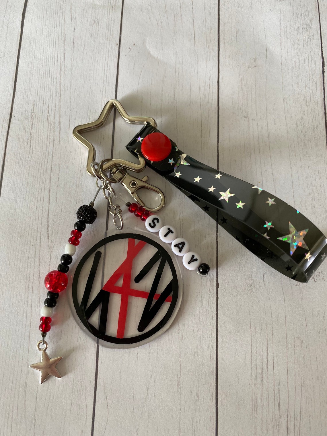 Stray Kids KPOP Keychain SKZ Stay - Etsy