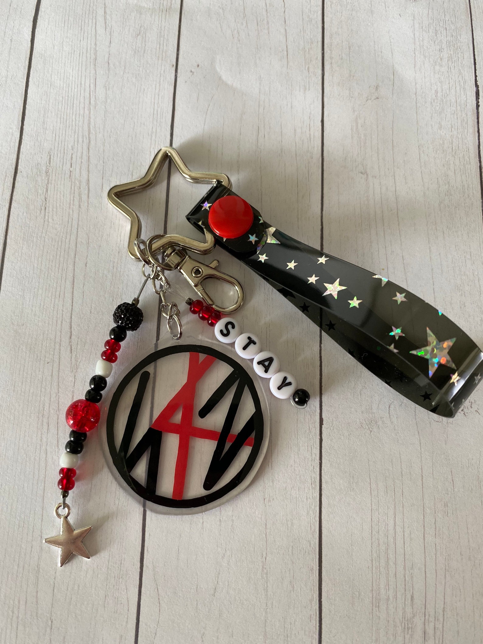 Stray Kids KPOP Keychain SKZ Stay - Etsy