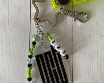 NCT127 Lightstick Tassel KPOP Keychain NCT 127 - Etsy