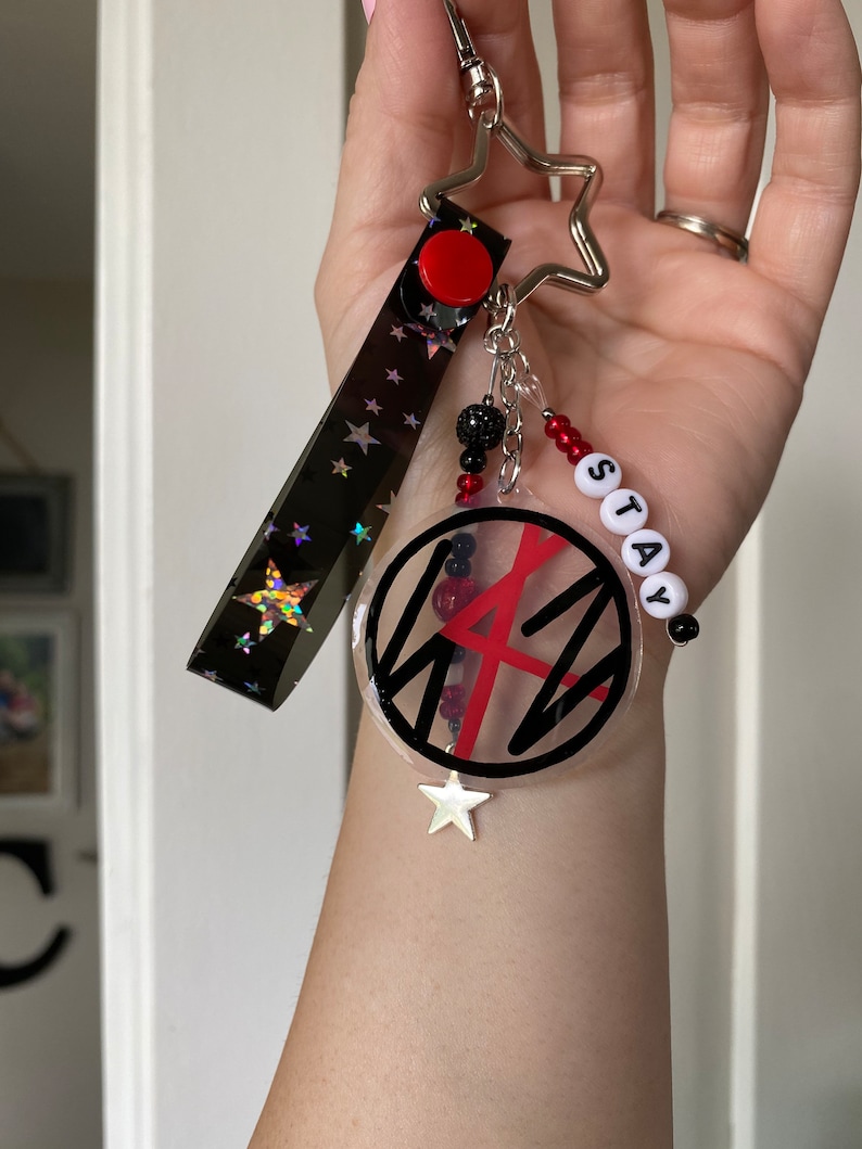 Stray Kids KPOP Keychain SKZ Stay - Etsy