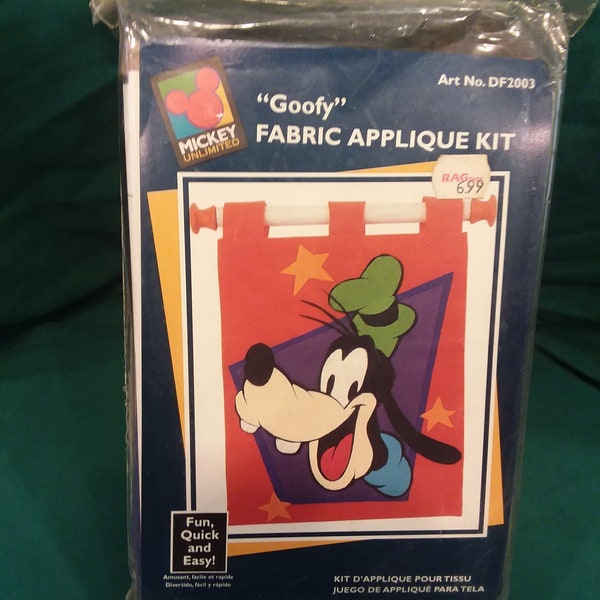 Goofy Applique - Etsy