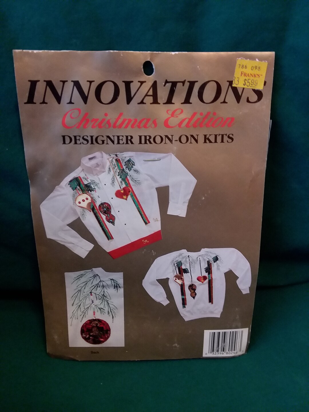 Innovations Christmas Edition Designer Iron on Kit Christmas Sweater ...