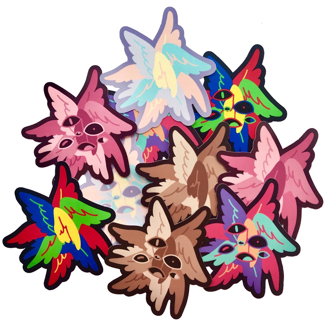 Wings Vinyl Sticker 2.5in - Etsy