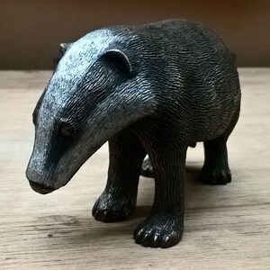 Cold Cast Bronze Badger - Etsy