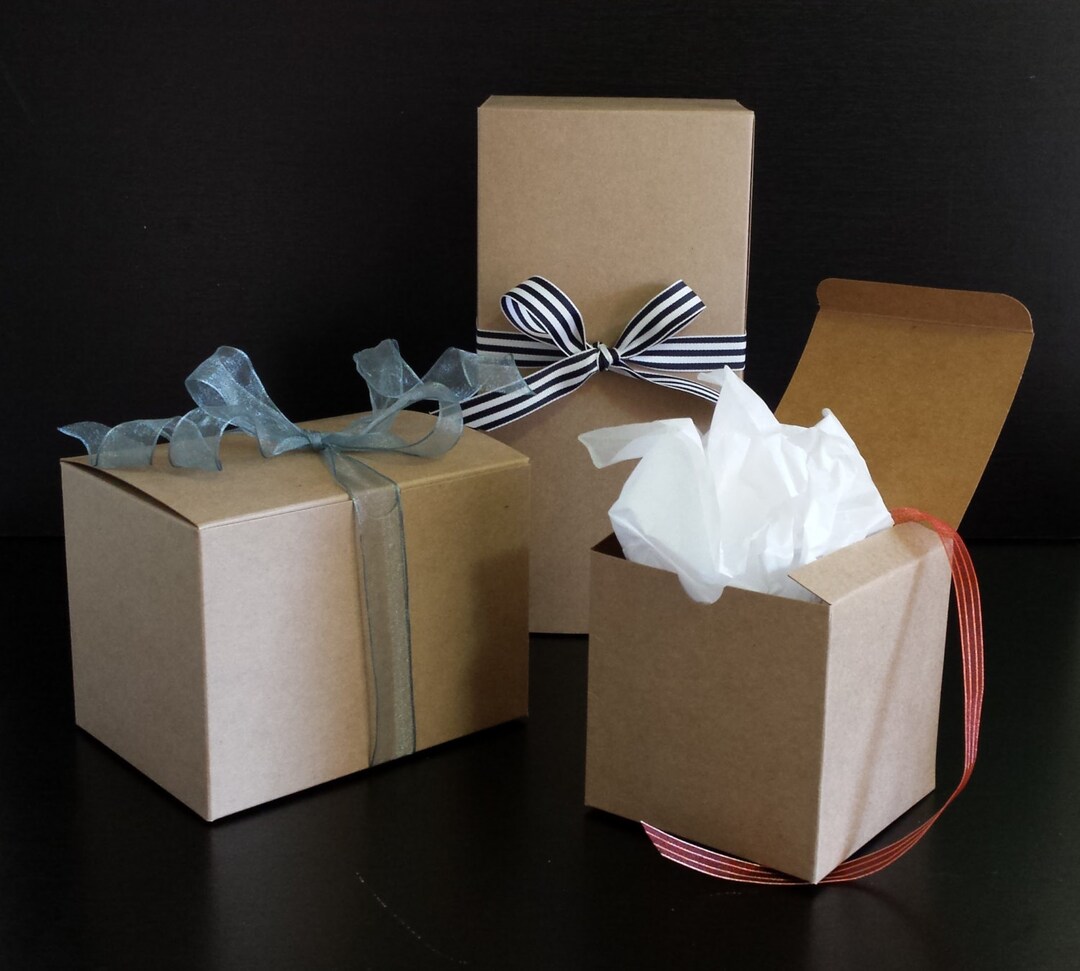 Specialty Gift Wrapping Option LK Custom Creations Kraft Boxes ...