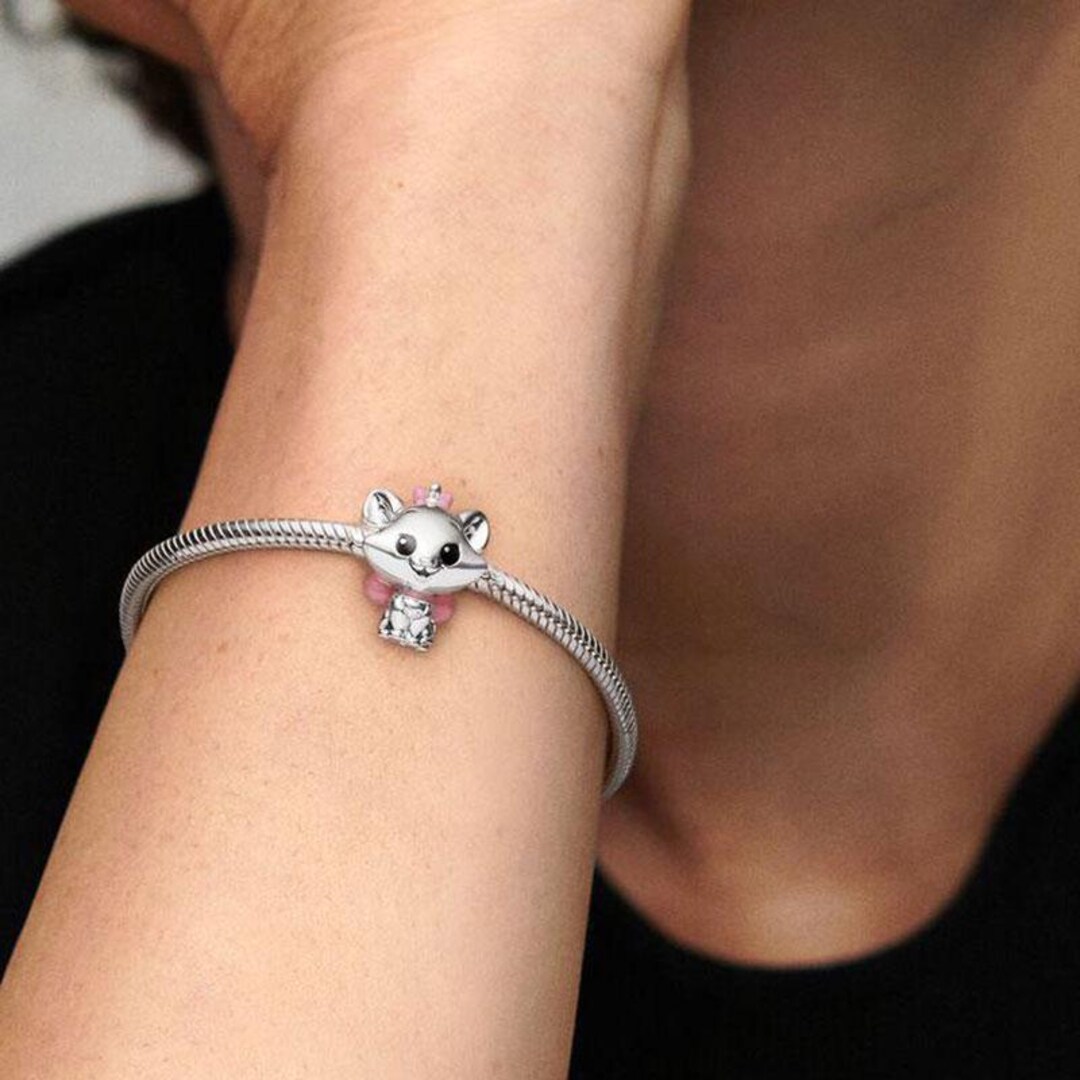 The Aristocats Marie Charm, 925 Sterling Silver Charms, Bracelet Charms ...