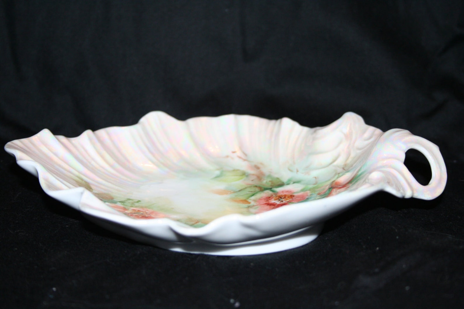 Shell Shaped Pale Green Trinket Tray Dish - Etsy