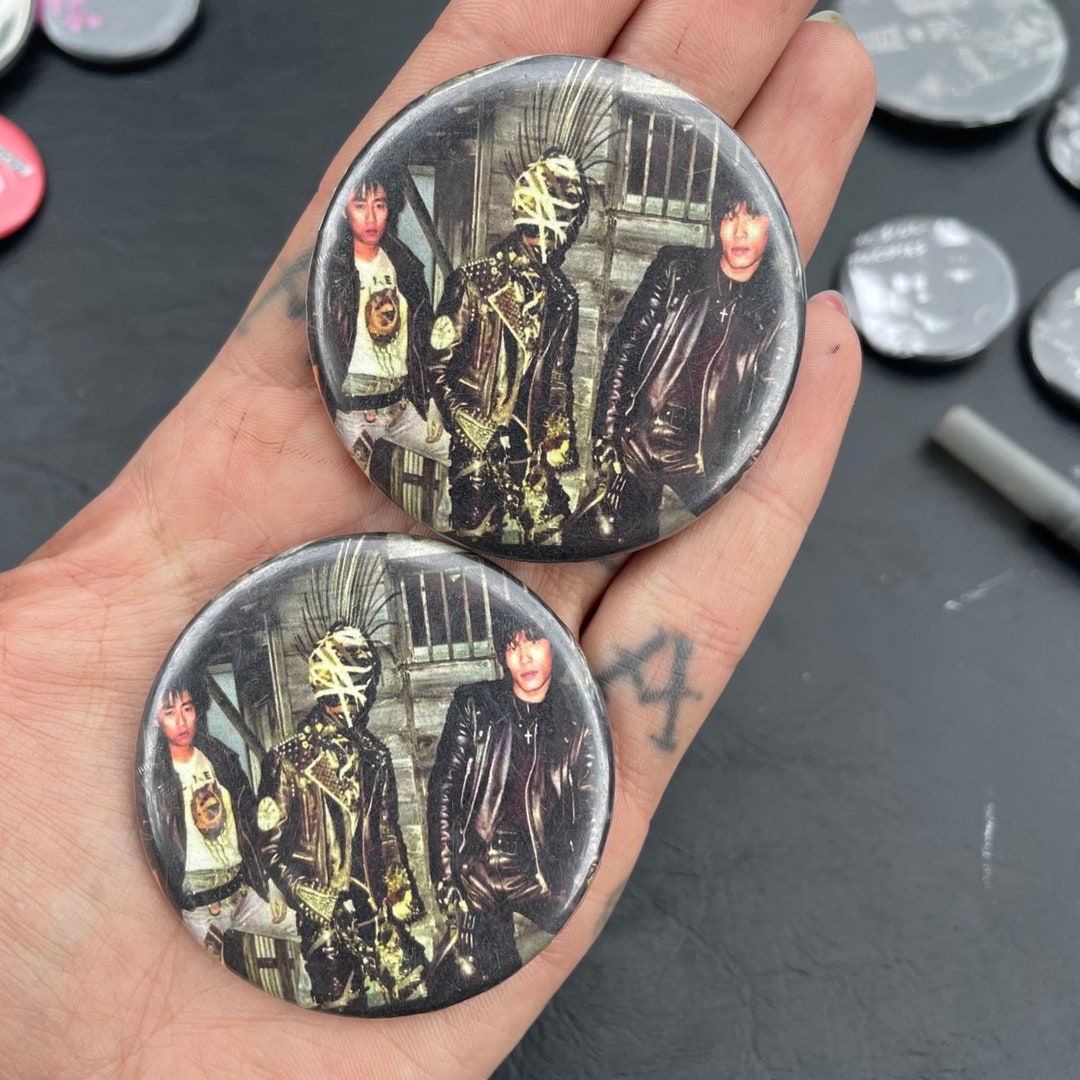 Gauze Pin Punk Badge Japanese Hardcore 1980's 80's - Etsy