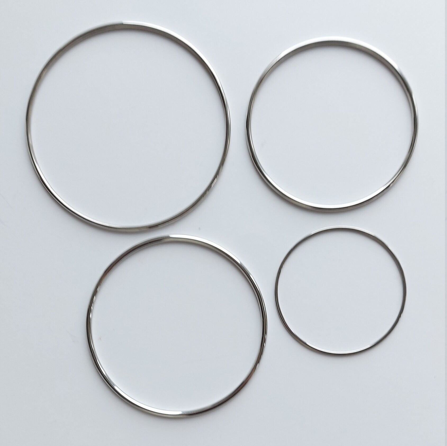 Stainless-steel Rings for Making Dorset Buttons (45mm - 72mm) - Etsy UK