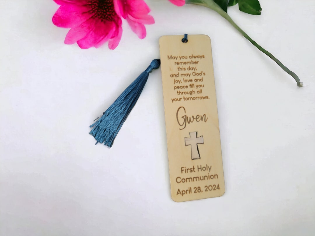 First Holy Communion Bookmark File Download, SVG File Download ...