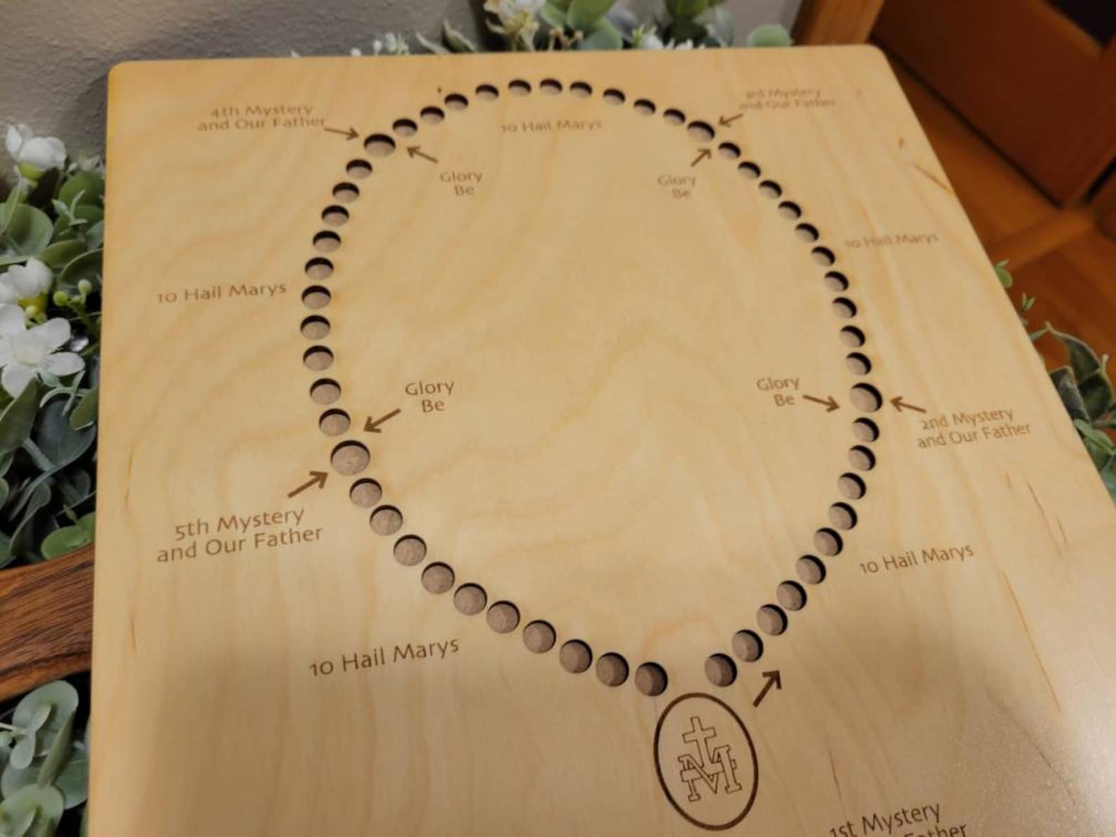 Rosary Teaching Board File Download, SVG and PNG File Format, Catholic ...